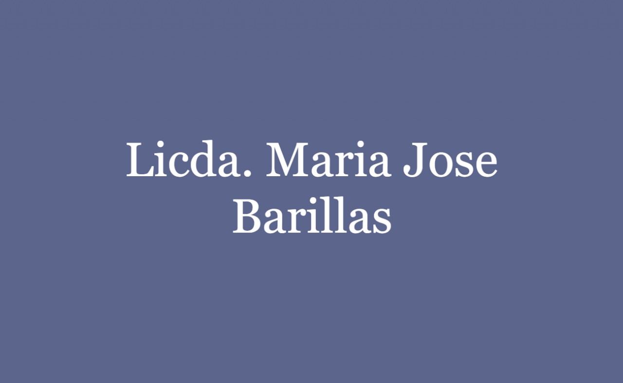 Licda. Maria Jose Barillas